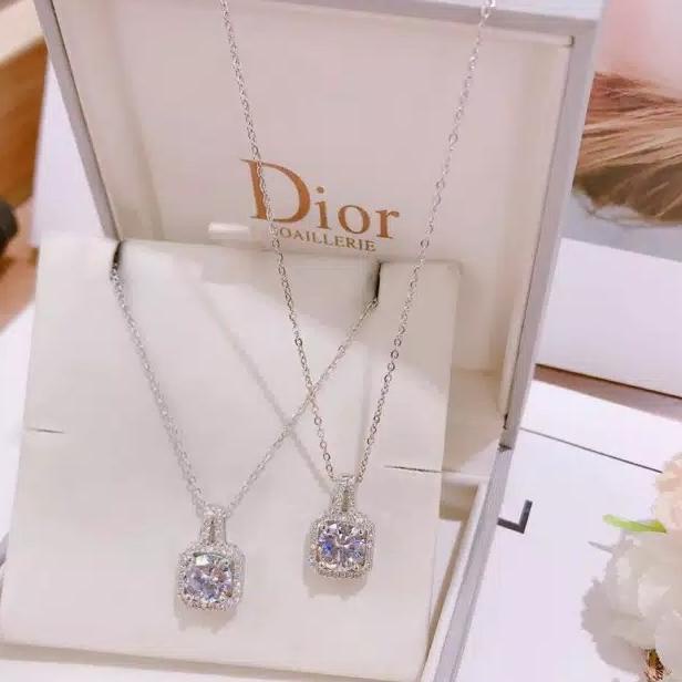 Jual Kalung Titanium Model Liontin Mutiara Anti Karat Dan Anti Luntur ...