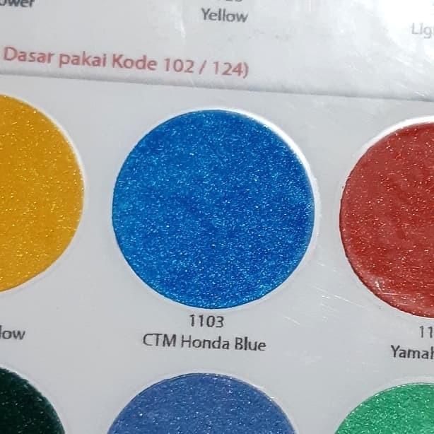 Jual Cat Semprot / Pylox Samurai Paint 1103 CTM Honda Blue Biru Honda ...