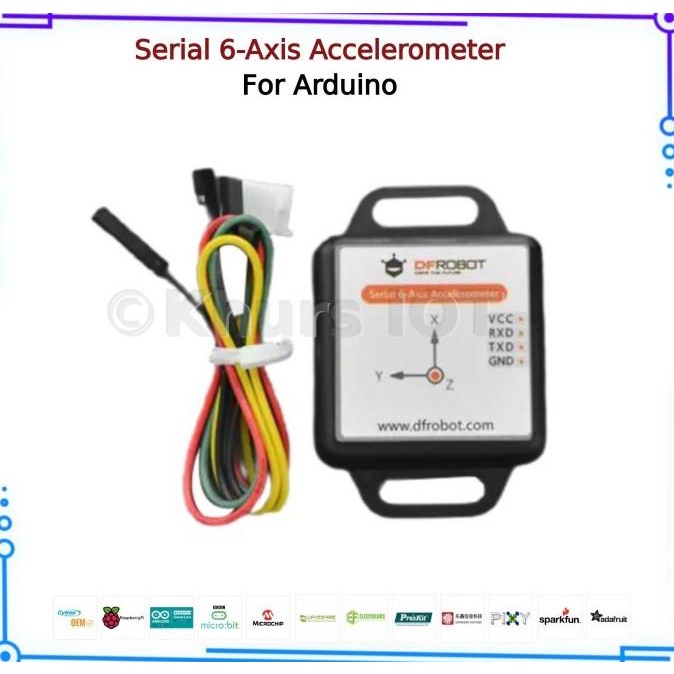 Jual Dfrobot Serial 6 Axis Accelerometer For Arduino Shopee Indonesia