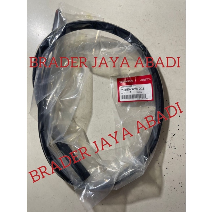 Jual Karet List Kaca Besar Depan Lis Atas Molding Crv Gen 3 Re 2007 ...