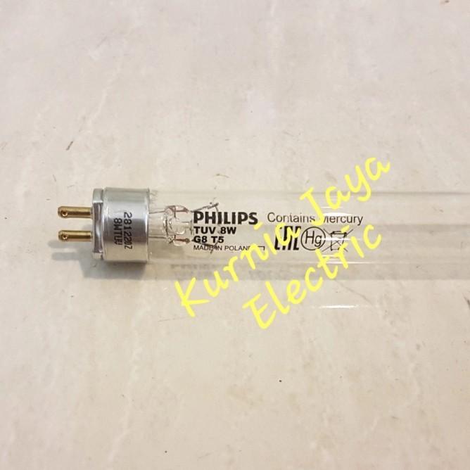 Jual Philips Lampu Uvc Tl T5 4W 6W 8W Kuman Bakteri Neon Refil - Lampu Saja | Shopee Indonesia