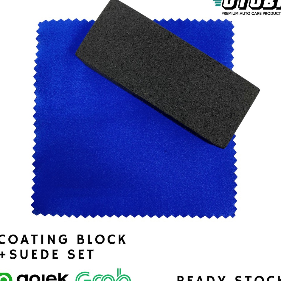 Jual Laris Ceramic Coating Sponge Block Cloth Suede Applicator Nano Pad ...