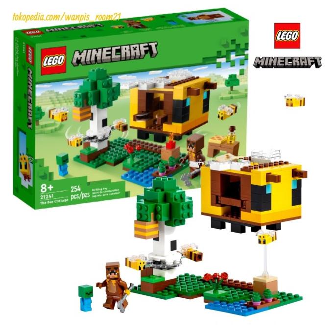 Jual LEGO MINECRAFT 21241 The Bee Cottage - Lego Game Minecraft Rumah ...
