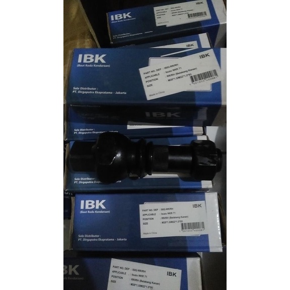 Jual Baut Roda Isuzu Elf Nkr71 Nkr Belakang Kanan Baja Hitam Ibk Kode My 048 | Shopee Indonesia