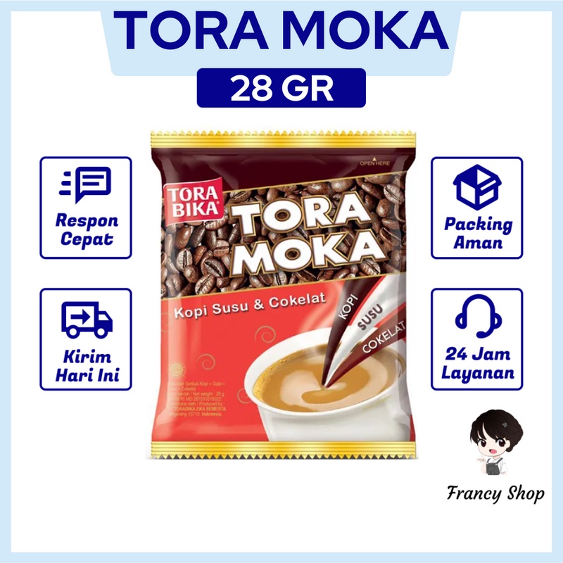 Jual Kopi Instan Sachet Tora Bika Moka 28 gr | Shopee Indonesia