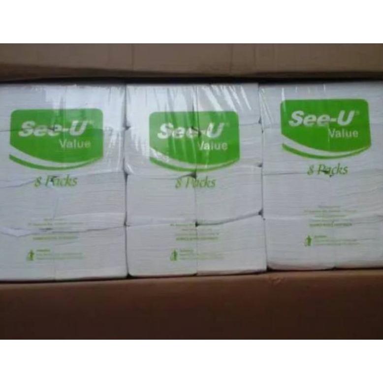 Jual IHE315 REFILL MULTIPURPOSE TISU TISSUE POP UP SEE-U SEE U VALUE 8 ...