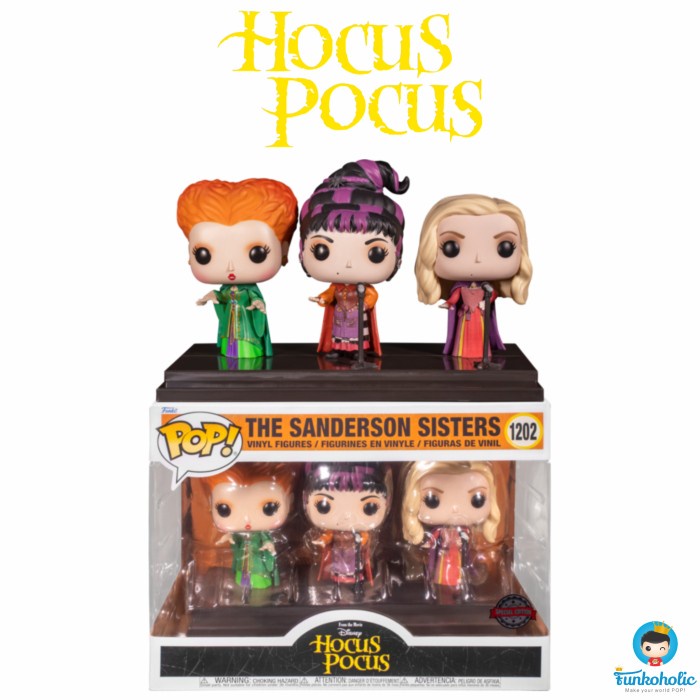 Jual PROMO!!! FUNKO POP! HOCUS POCUS - THE SANDERSON SISTERS (I PUT A ...