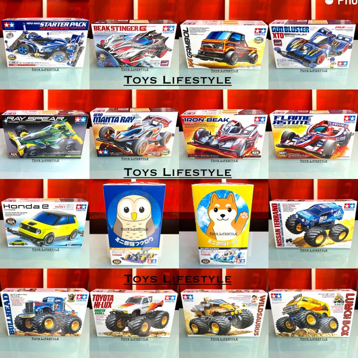Jual Mainan Rakit Mobil Tamiya Mini 4WD (ASLI) | Shopee Indonesia