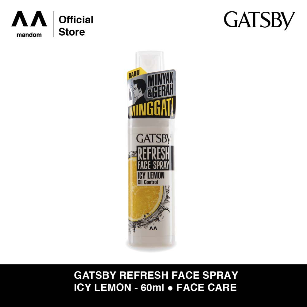 Jual GATSBY Refresh Face Spray - Icy Lemon | Shopee Indonesia