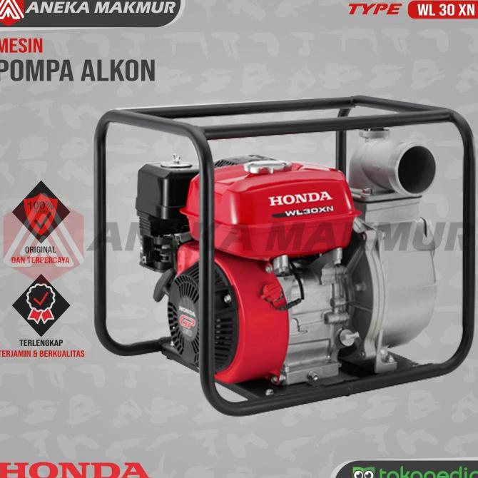 Jual Mesin Alkon Honda Wl 30 Xn Pompa Air Irigasi 3 Inch 7.5 Meter Wl30Xn | Shopee Indonesia