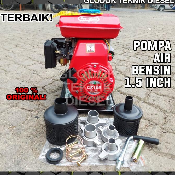 Jual Mesin Pompa Air Bensin Alkon 1.5 Inch / Water Pump Terbaik | Shopee Indonesia