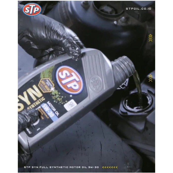 Jual STP SYN Full Synthetic Motor Oil 5W-30 946 mL murah | Shopee Indonesia