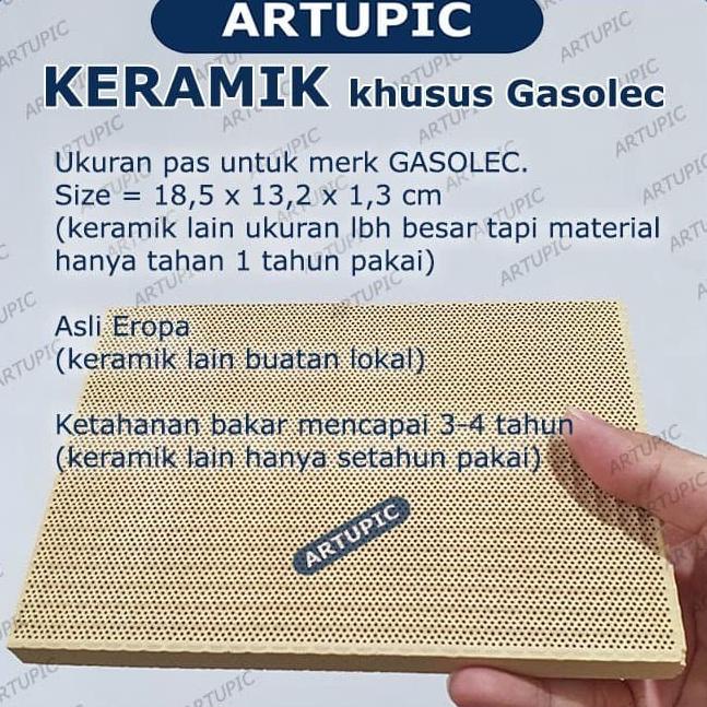 Jual Keramik Gasolec Pemanas Infrared Asli Eropa Kandang Ayam Ketahanan ...