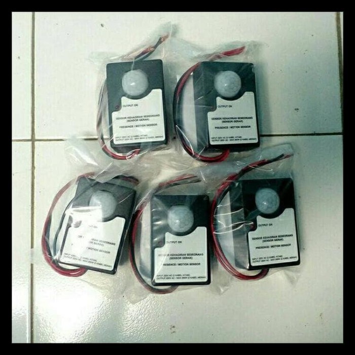 Jual Saklar Sensor Gerak Ac 220V Otomatis (Motion Sensor) U. Lampu ...