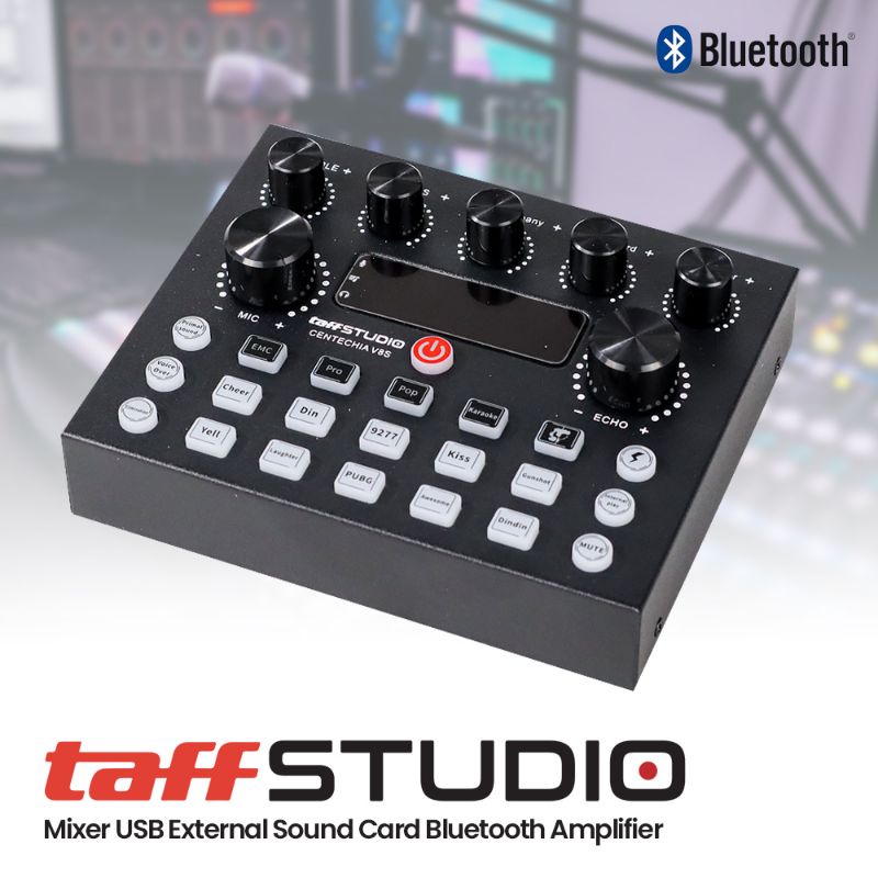 Jual Peralatan soundcard Mixer USB External Sound Card Bluetooth ...