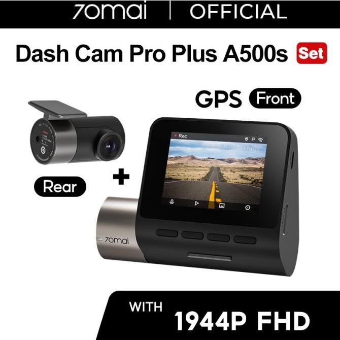 Jual Trend Dash Cam Pro Plus A500S 1944P Gps Adas Set(Front +Rear ...