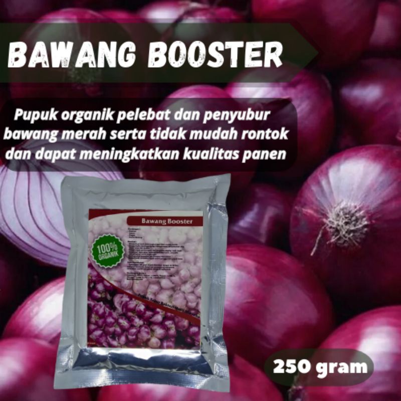 Jual Pupuk organik boster bawang merah kualitas unggul perangsang serta pelebat tanaman bawang ...