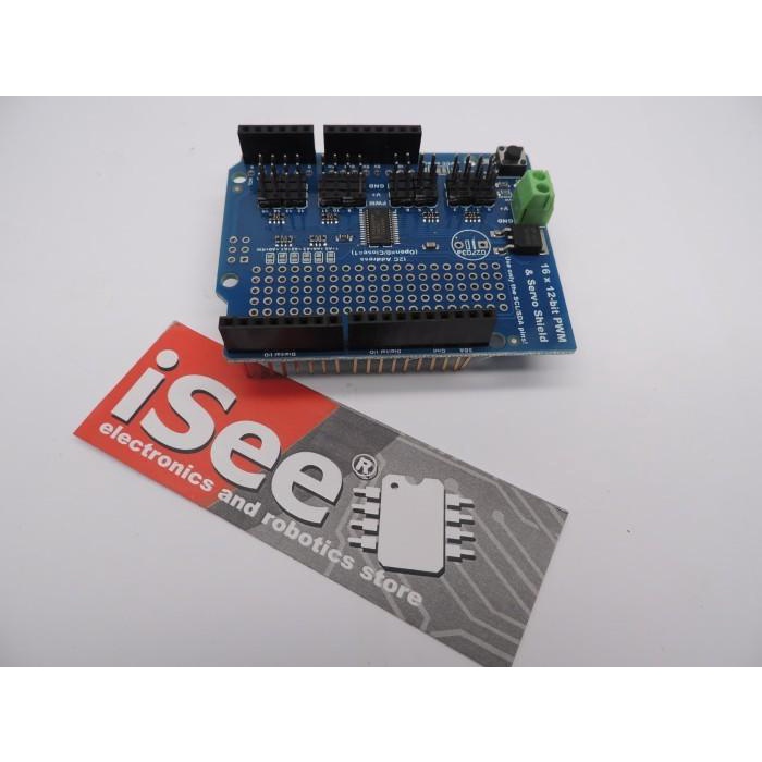Jual Servo Shield 16 channel 12 bit PWM Servo LED Shield untuk Arduino ... Jual Servo Shield 16 channel 12 bit PWM Servo LED Shield untuk Arduino ...