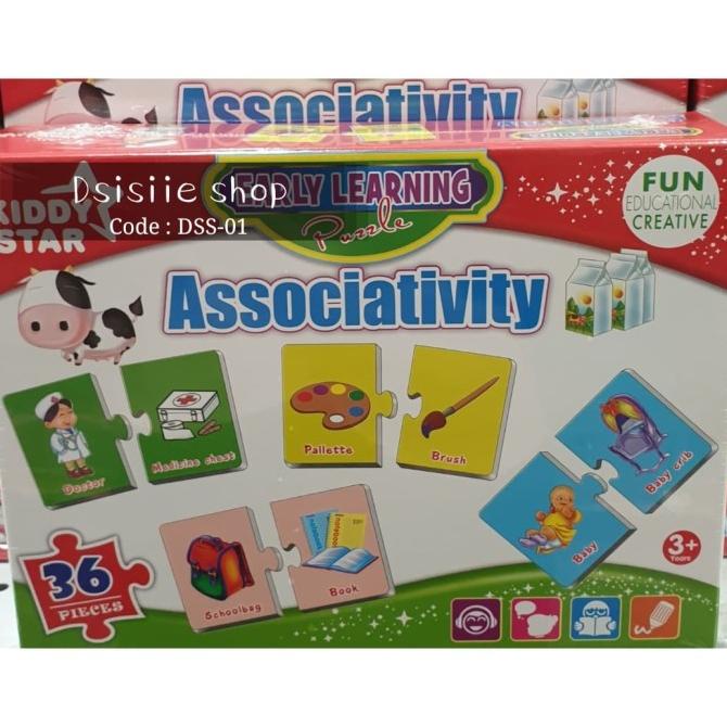 Jual Mainan Edukasi Puzzle Anak Mengenal Buah , hewan , dan Profesi ...