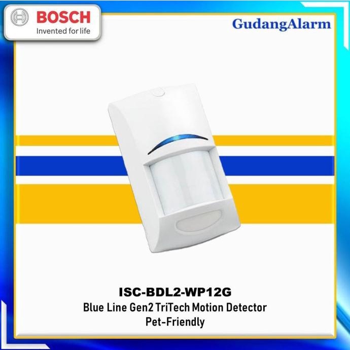Jual PIR Blue Line TriTech Motion Detector Alarm BOSCH ISC-BDL2-WP12G ...
