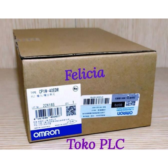Jual Omron PLC Expansion I/O Unit CP1W-40EDR | Shopee Indonesia