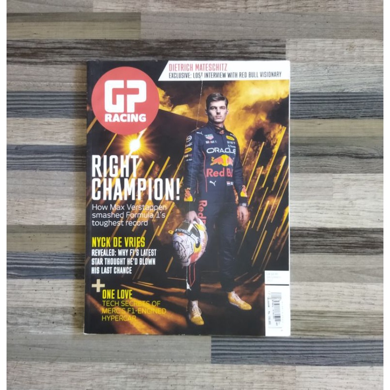 Jual MAJALAH GP RACING : MAX VERSTAPPEN | Shopee Indonesia