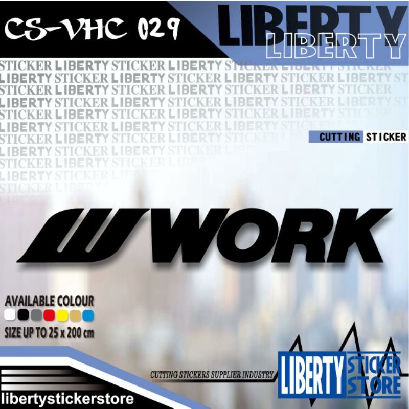 Jual Cutting Sticker Work Wheels | Cutting Stiker Work Wheels | Cutting ...