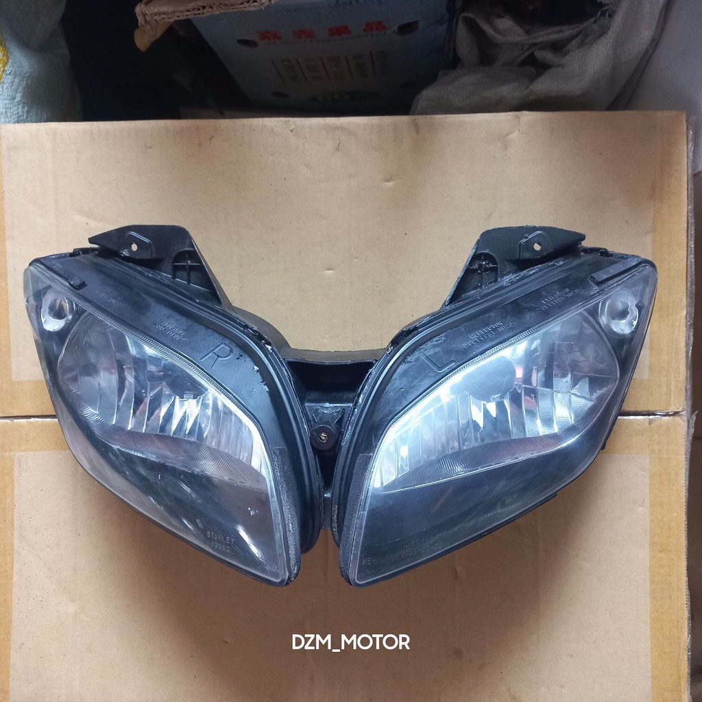 Jual headlamp reflektor lampu depan yamaha R15 lama old original ...