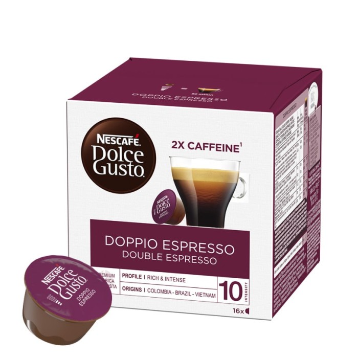 Jual Nescafe Dolce Gusto NDG Double Espresso Coffee Capsule Kapsul Kopi ...