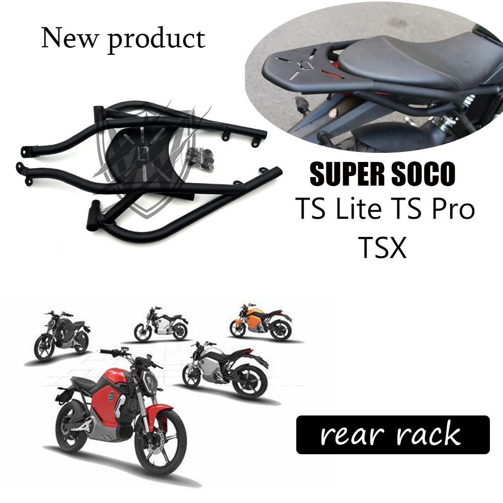 Jual &Motorcycle Rear Luggage Rack Cargo Support Bracket Rear Box Shelf ...