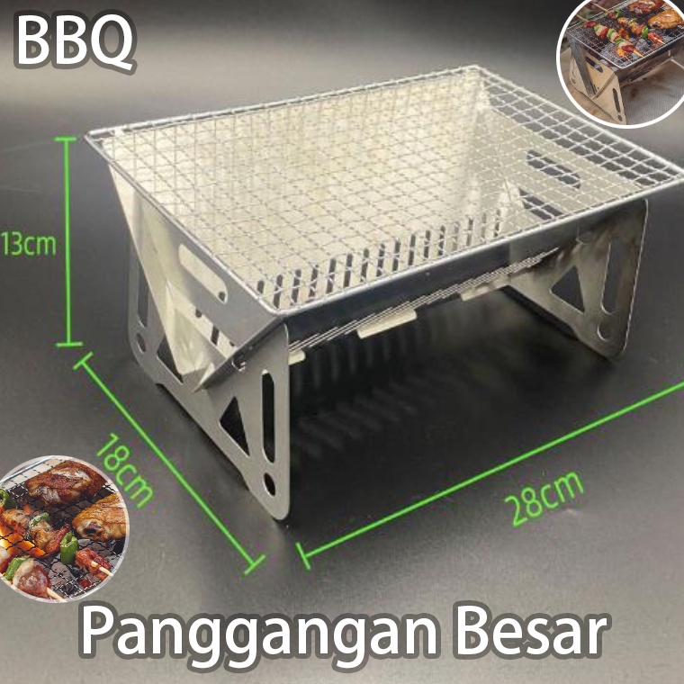 Jual Cuma satu harib0B5n WANBOLT Rak BBQ / Panggangan Portabel / Rak ...