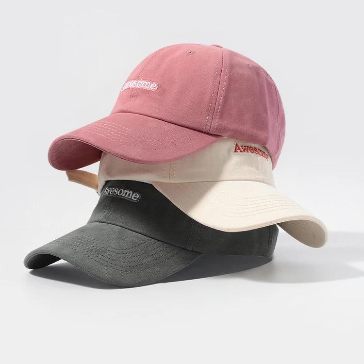Jual Topi Baseball Pria Wanita Dewasa Bordir Awesome / Topi Baseball ...