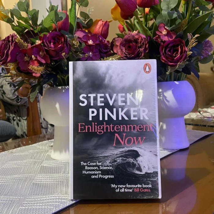 Jual MUST HAVE!! ENLIGHTENMENT NOW - STEVEN PINKER TERBARU | Shopee ...
