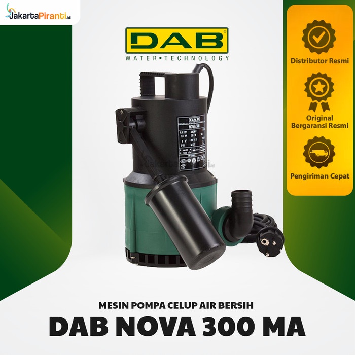 Jual MESIN POMPA AIR CELUP DAB NOVA 300 MA / NOVA 300MA | Shopee Indonesia