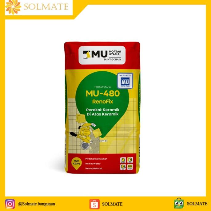 Jual SEMEN MORTAR UTAMA PERBAIKAN LANTAI MU-480-25KG | Shopee Indonesia