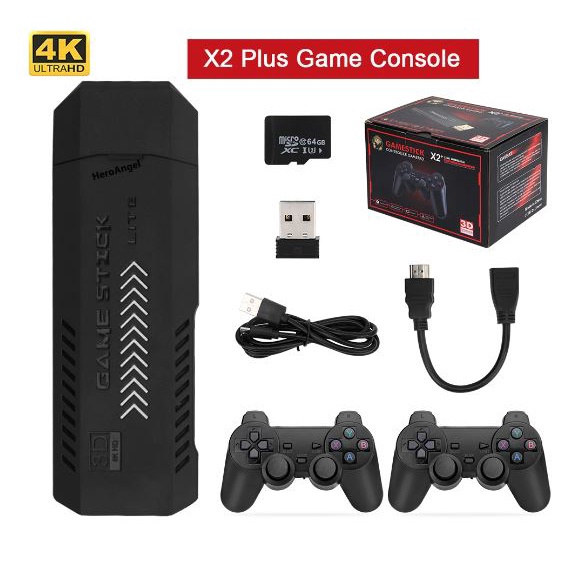 Jual Game Sti Gen 2 X2 Plus Game Console 4K Hd Wireless Gamepad Hd Tv ...