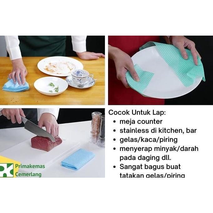 Jual KAIN LAP KURAFLEX COUNTER CLOTH KURARAY | Shopee Indonesia