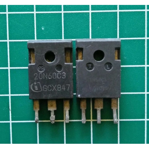 Jual mosfet copotan 20n60c 20n60 600v 20a original garansi sparepart ...