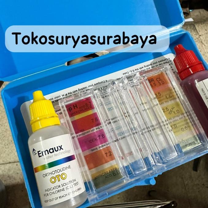 Jual }}}}}}] Alat Test Kit pH dan Cl Kolam Renang pH and Chlorine Emaux ...