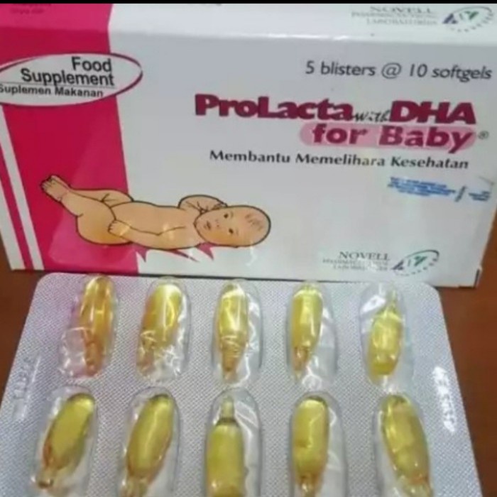Jual PROLACTA FOR BABY PER STRIP ISI 10 SOFT CAPSULE | Shopee Indonesia