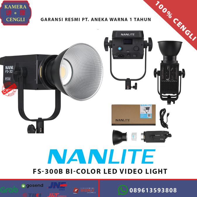 Jual BARU !!! Nanlite FS 300B Bi-Color LED Video Light FS300B FS 300B ...