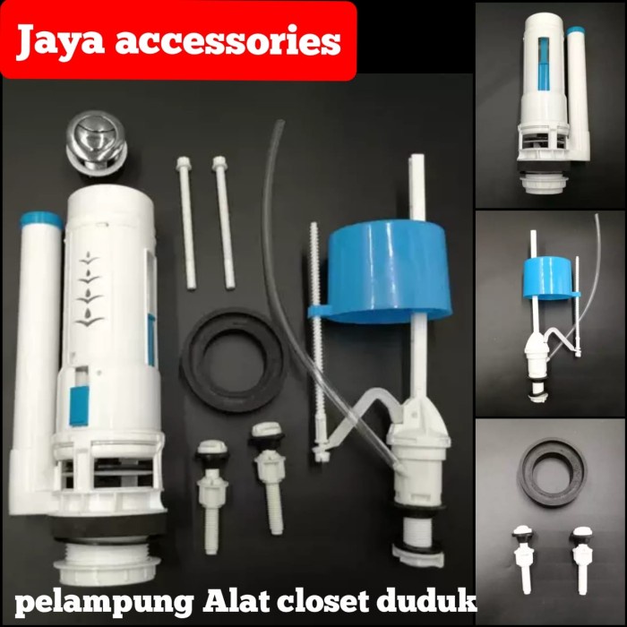 Jual pelampung alat closet duduk 2 push alat closet complete | Shopee ...