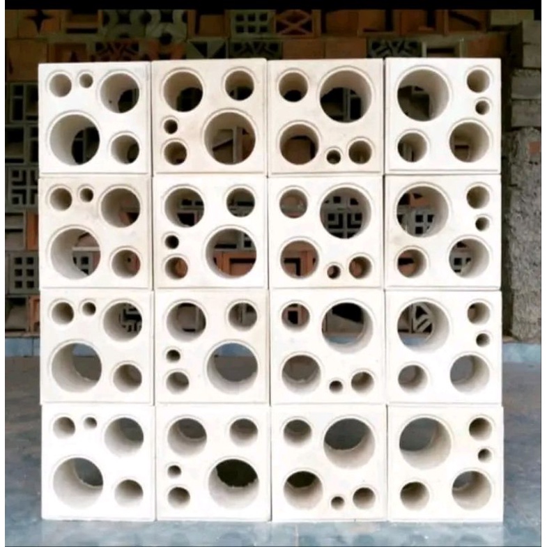 Jual roster bulat, loster beton minimalis, ventilasi udara, lubang ...