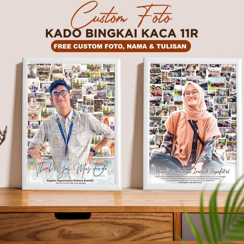 Jual Kado Foto Custom Kolase + Bingkai Kado Ulang Tahun Kado Wisuda ...