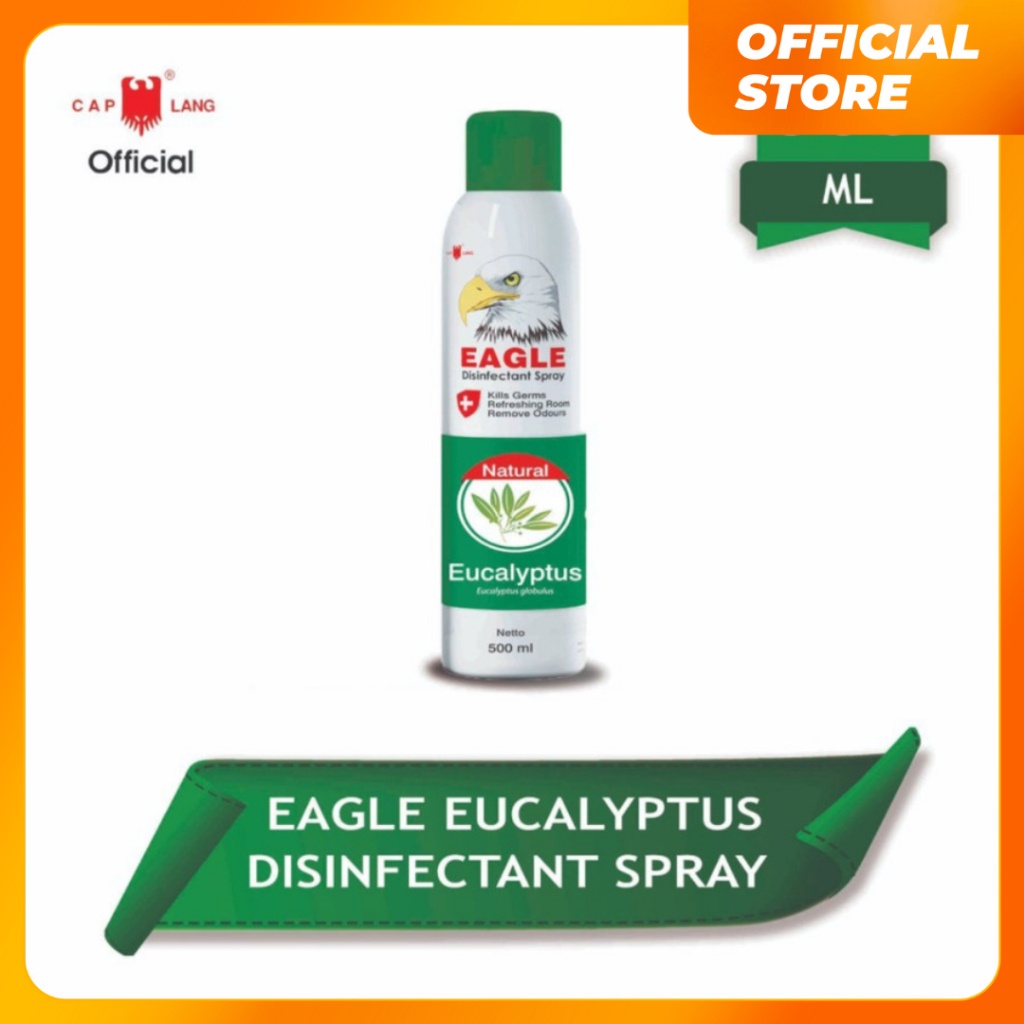 Jual Cap Lang - Eagle Eucalyptus Spray 500Ml Desinfektan Spray ...