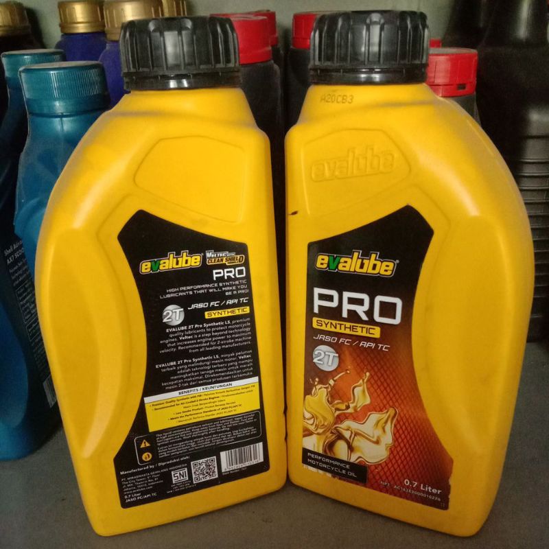 Jual OLSAM EVALUBE PRO 2T SYNTETIC 0.7L ORIGINAL 100% | Shopee Indonesia