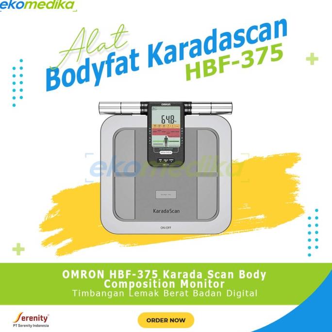Jual OMRON HBF-375 Karada Scan Body Composition Monitor | Shopee Indonesia