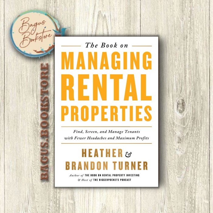 Jual The Book on Managing Rental Properties - Brandon Turner (English ...