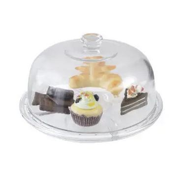Jual ^^^^^] Wadah Saji Kue Kaca Stand - CAKE DOME GLASS CLEAR | Shopee ...