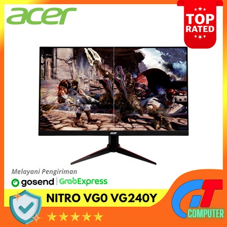 Jual Acer Nitro VG0 VG240Y FREESYNC IPS LED Monitor 24" FHD 1ms 75Hz ...